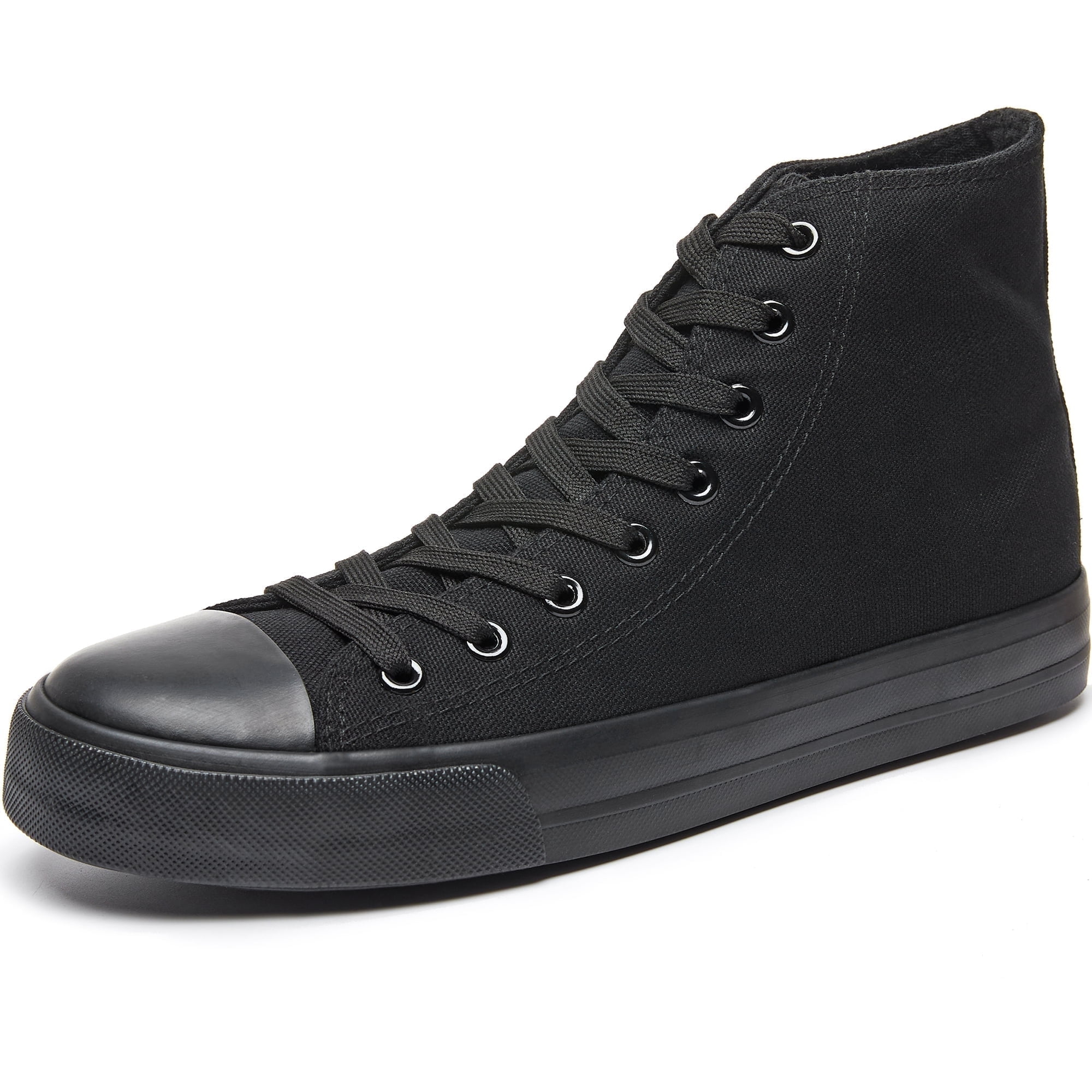 AOMAIS Men High Top Canvas Sneakers Comfy Hi top Canvas Stylish Mid top canvas boots for Men ...