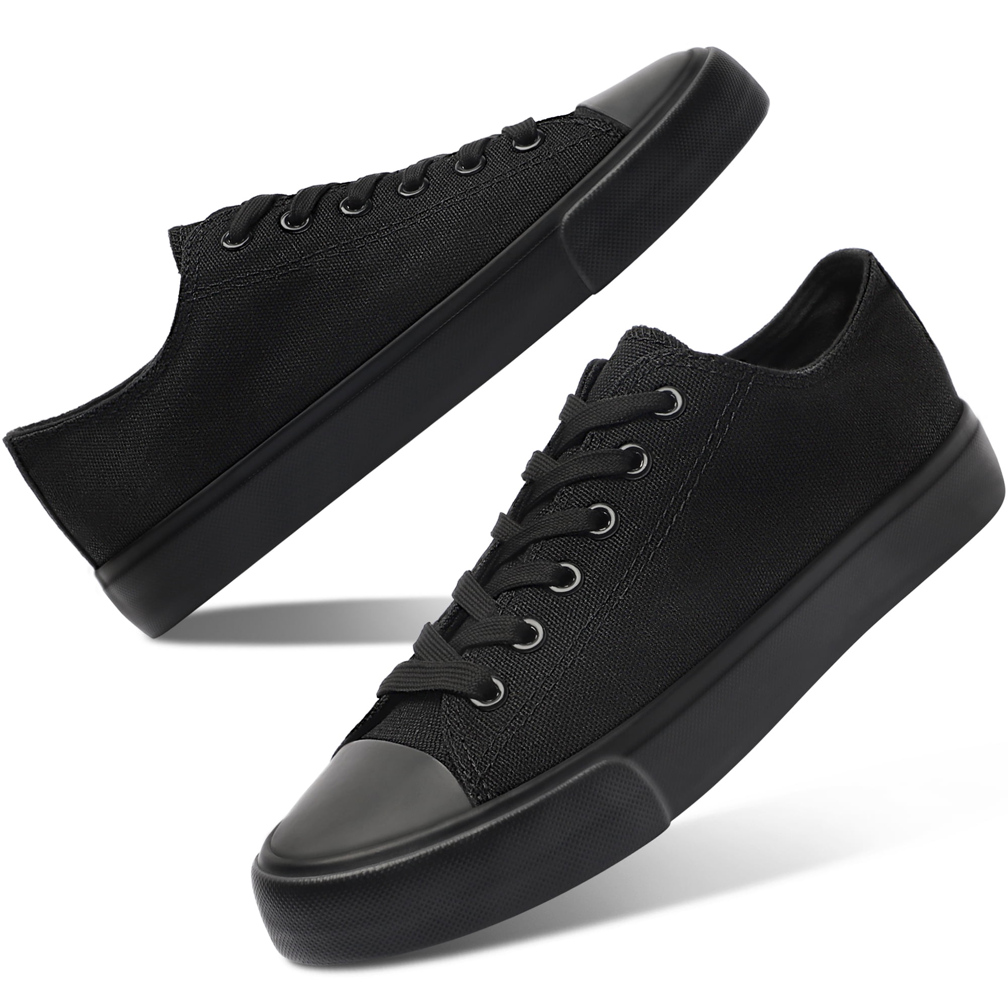 Aomais, Womens Canvas Sneakers, US9, Classic Low Top Fabric Shoes ...