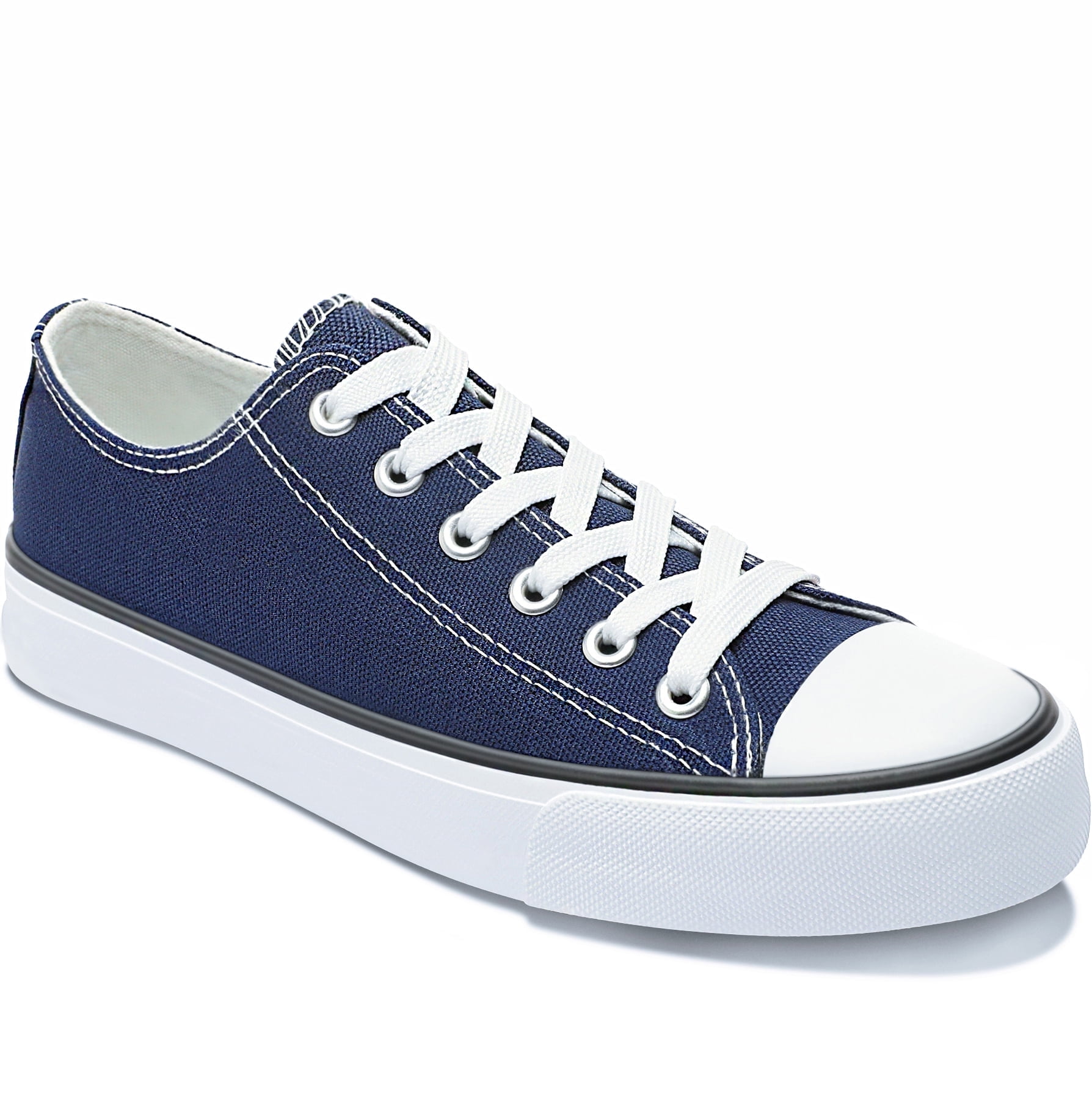 AOMAIS Womens Canvas Fashion Sneakers Classic Low Top Fabric Shoes ...