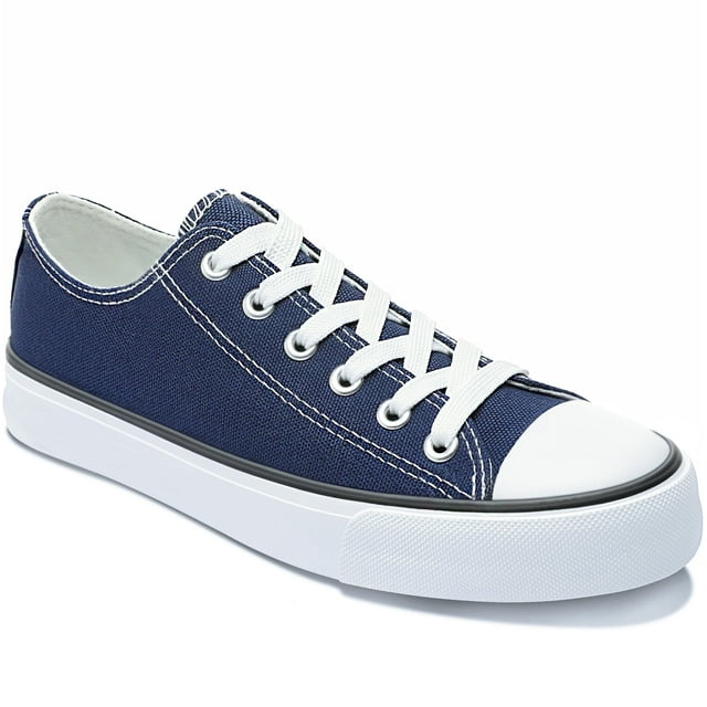 AOMAIS Womens Canvas Fashion Sneakers Classic Low Top Fabric Shoes ...