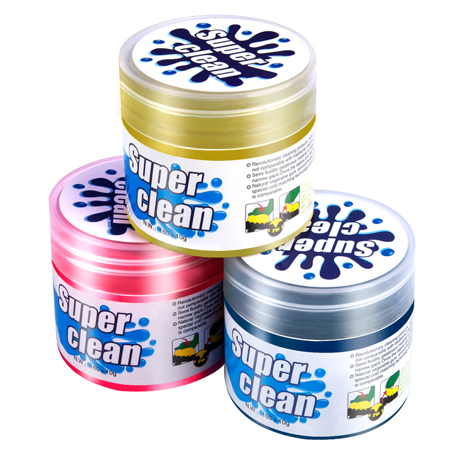 AOMBOO 3 Pack Car Cleaning Jelly Gel Universal Detailing Putty ...