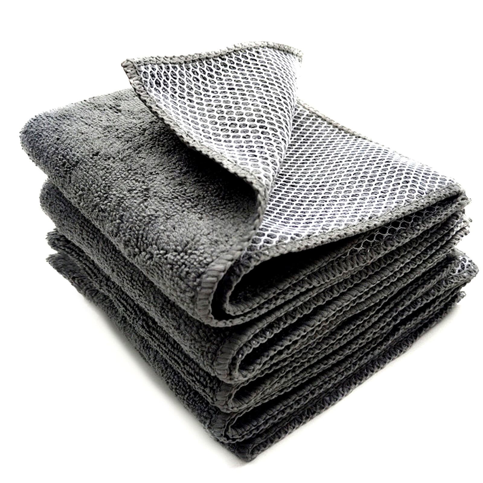 AOMOTA Set of 8 Microfiber Dish Cloths, Highly Absorbent Kitchen Dish ...