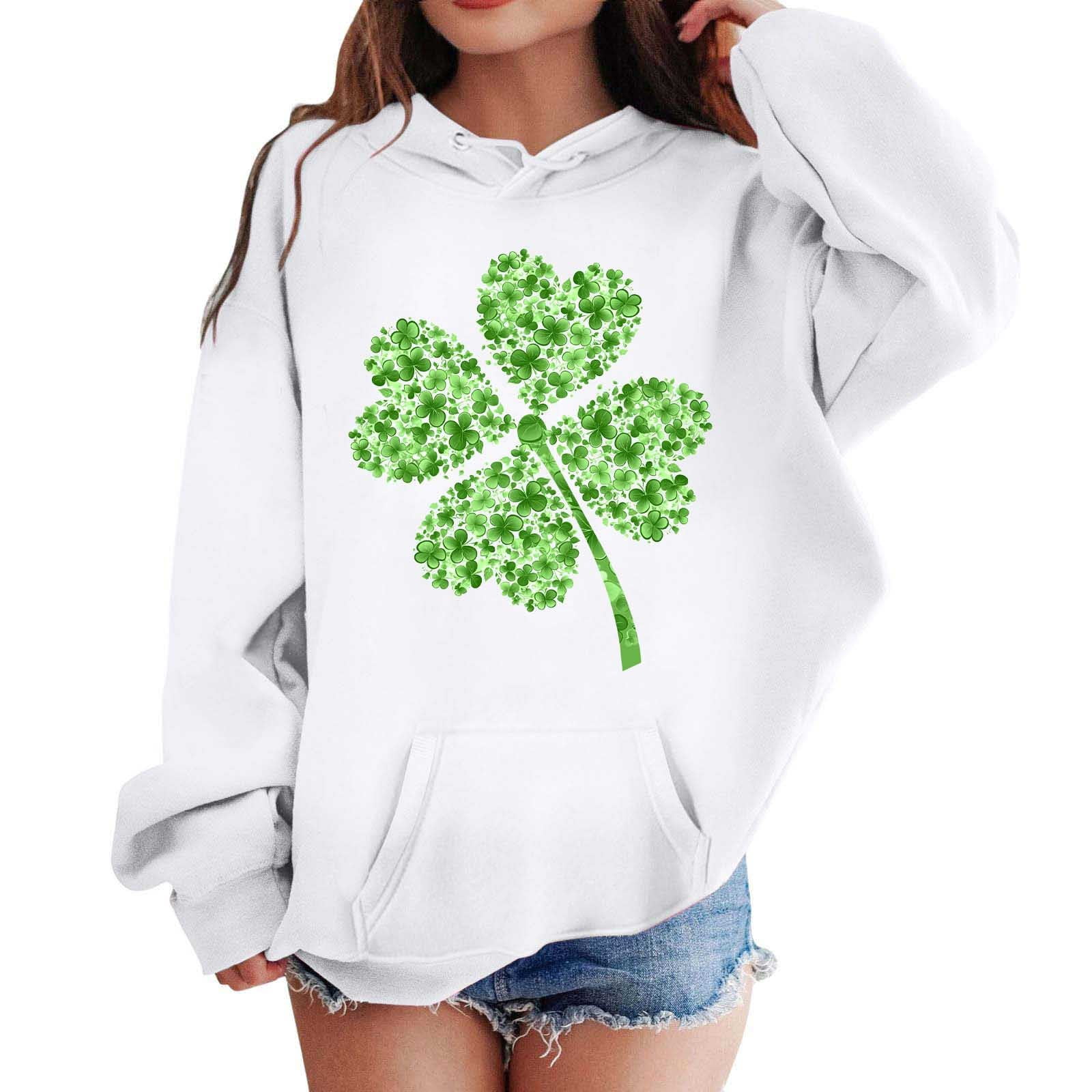 AOMPMSDX Girls Hoodies Sweatshirts Girl's And Boy's St Patricks Day ...