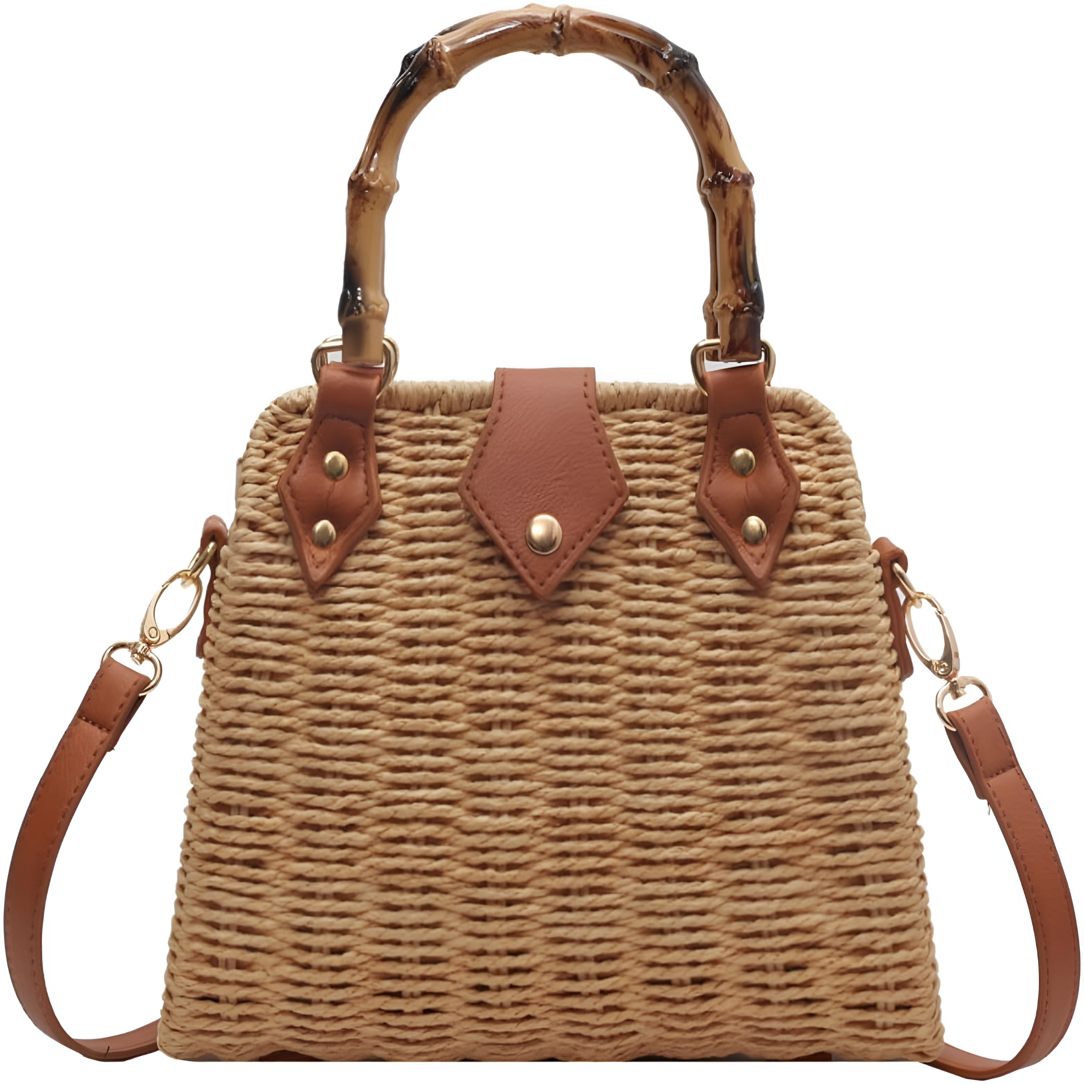 AOMRCOL 2026 New Cross Body Handbags for Women Straw Woven Beach Bag ...
