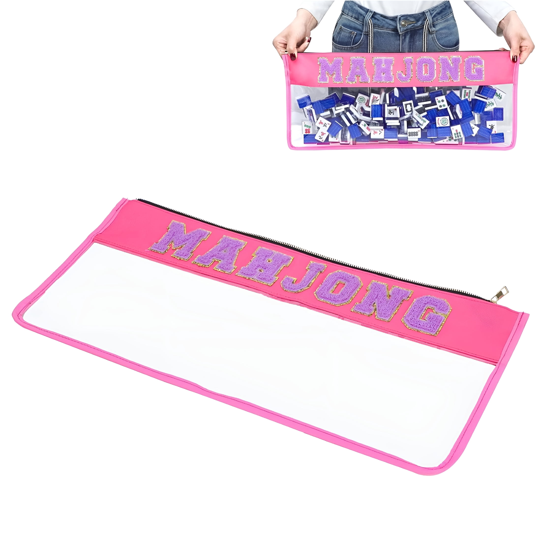 AOMRCOL Bohorizon Mahjong Tile Bag, Mahjong Carrying Bags for Tiles ...