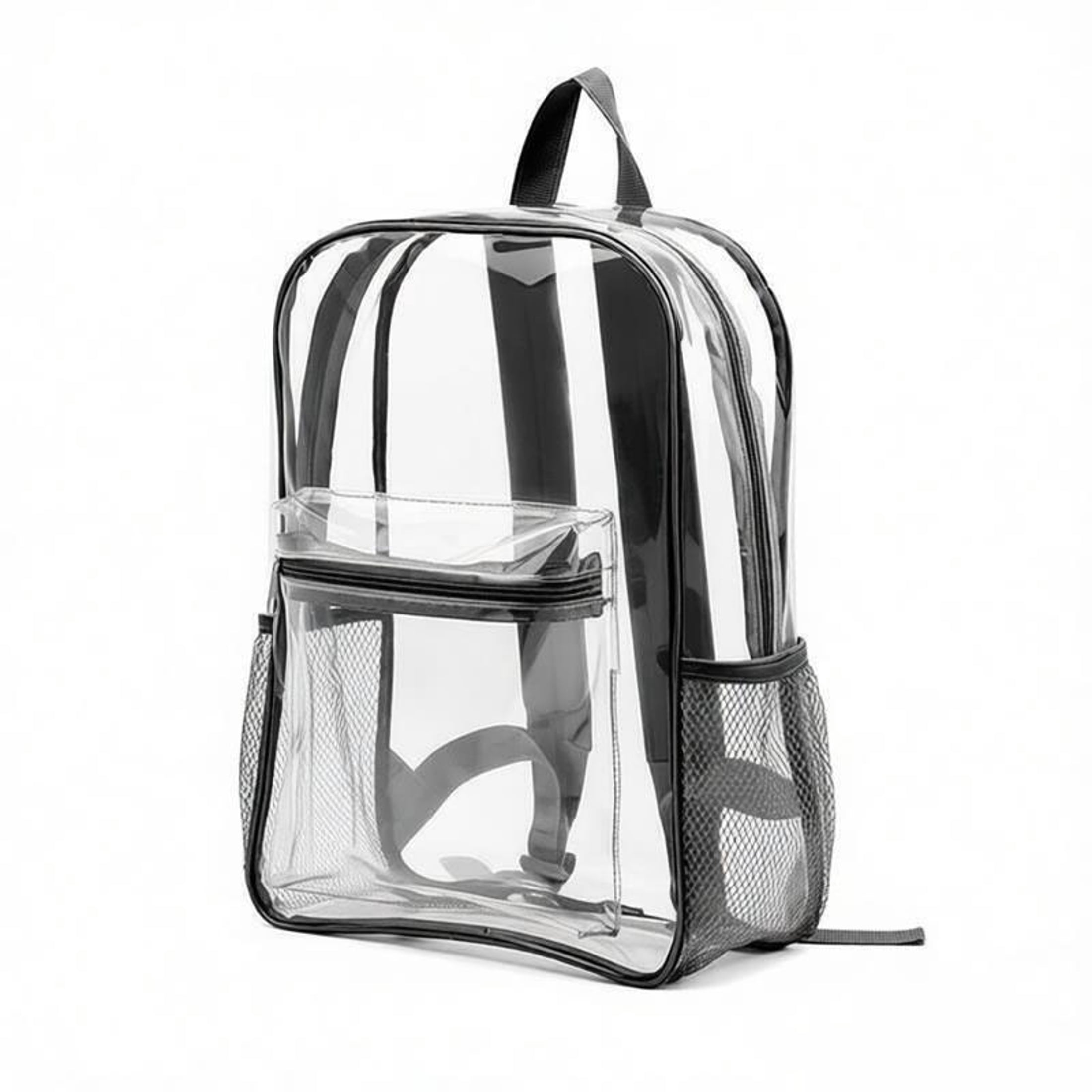 AOMRCOL Clear Backpack Heavy Duty,Clear Backpack with Padded Straps ...