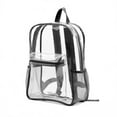 AOMRCOL Clear Backpack Heavy Duty,Clear Backpack with Padded Straps ...