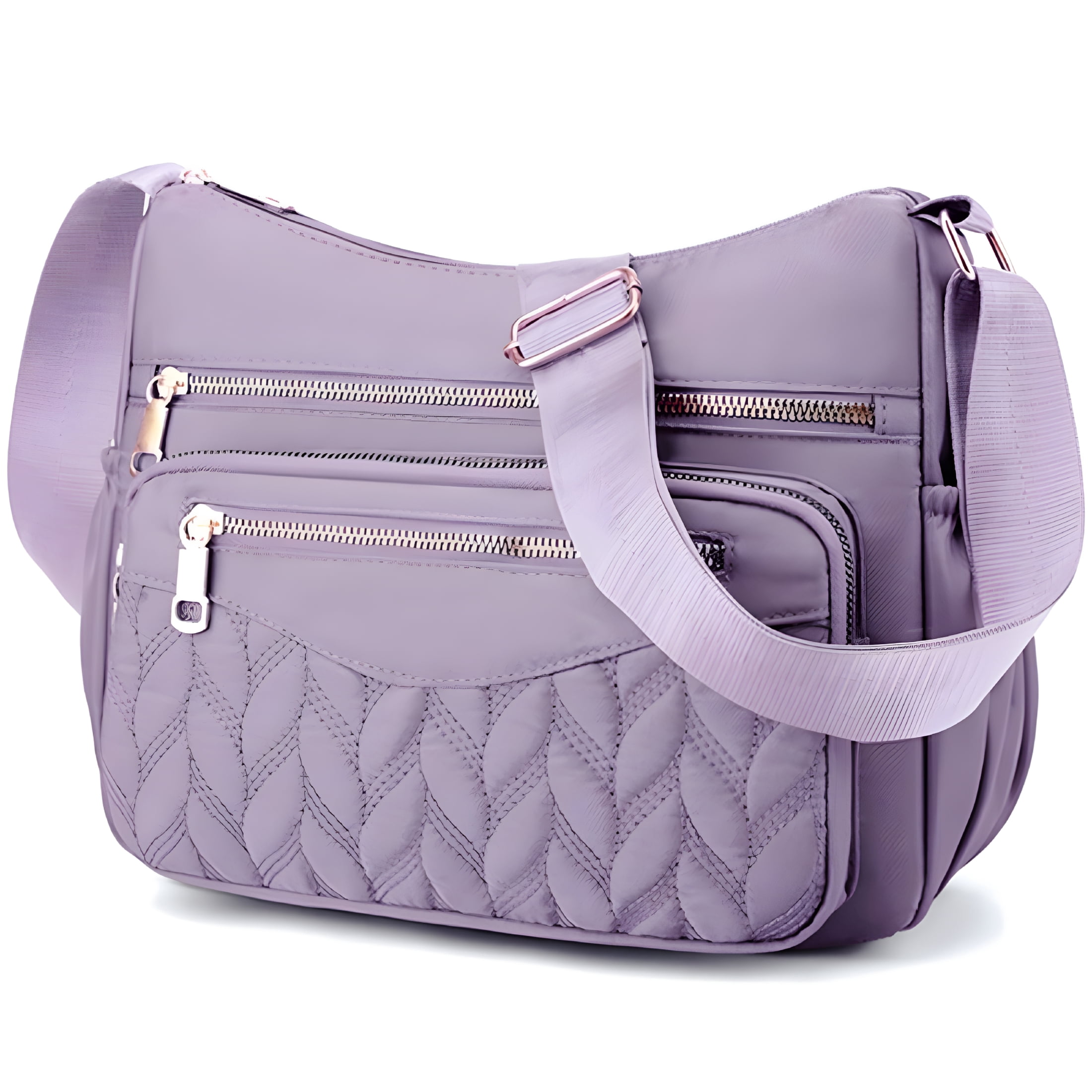 AOMRCOL Crossbody Bag for Women Multi Pocket Nylon Shoulder Bag Handbag ...