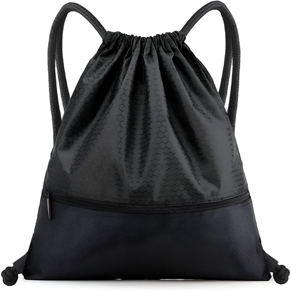 AOMRCOL Drawstring Backpack Bag, Waterproof Draw String Back Sack with ...