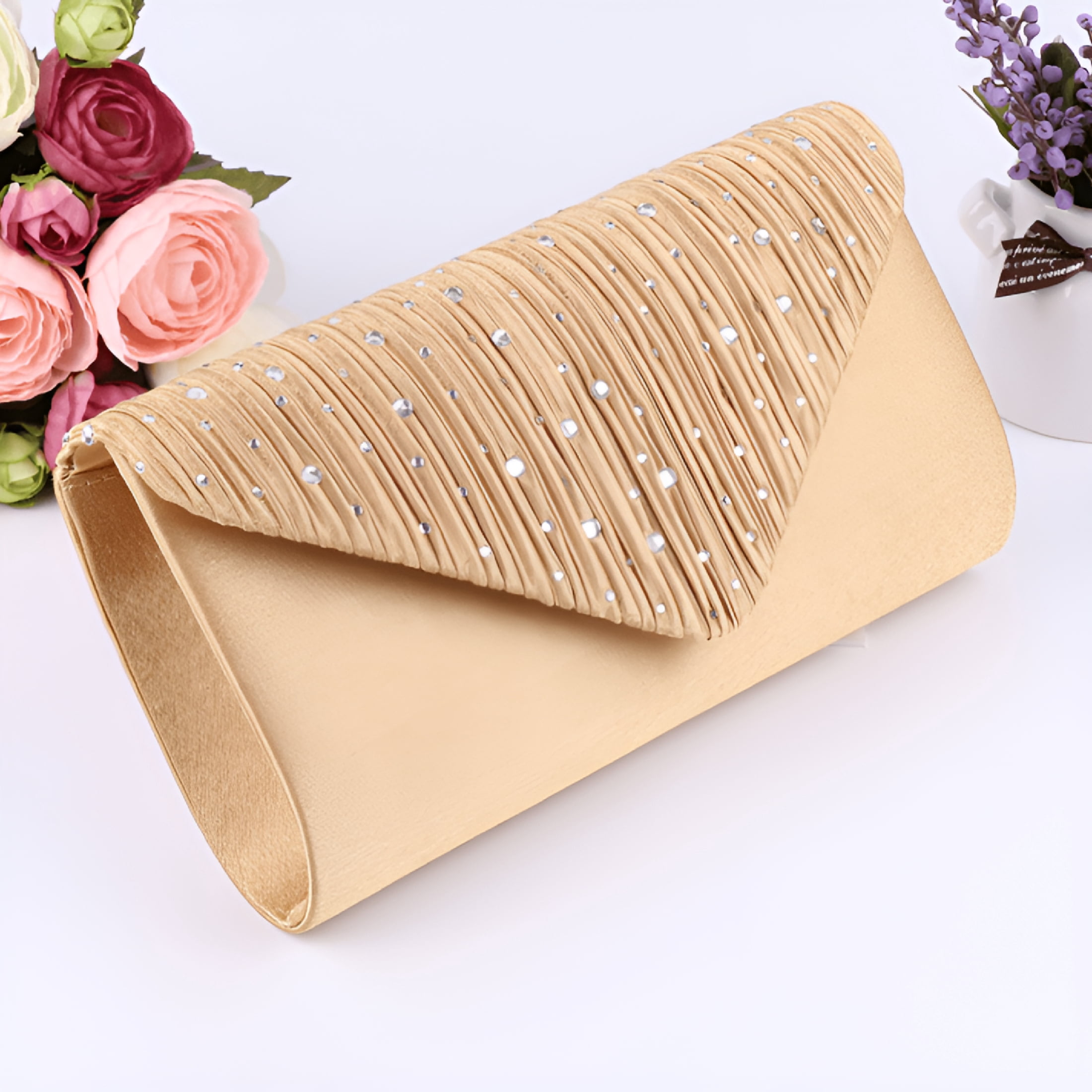AOMRCOL Evening Clutch Purses for Women, Formal Party Clutch Bags ...