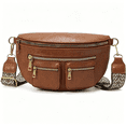 AOMRCOL Pu Leather Fanny Pack Crossbody Sling Bag for Women,Trendy Belt ...