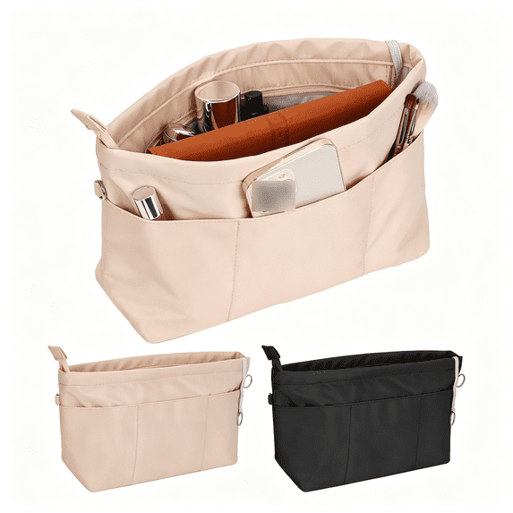 AOMRCOL Purse Organizer Insert for Handbags Nylon Bag Organizer for ...