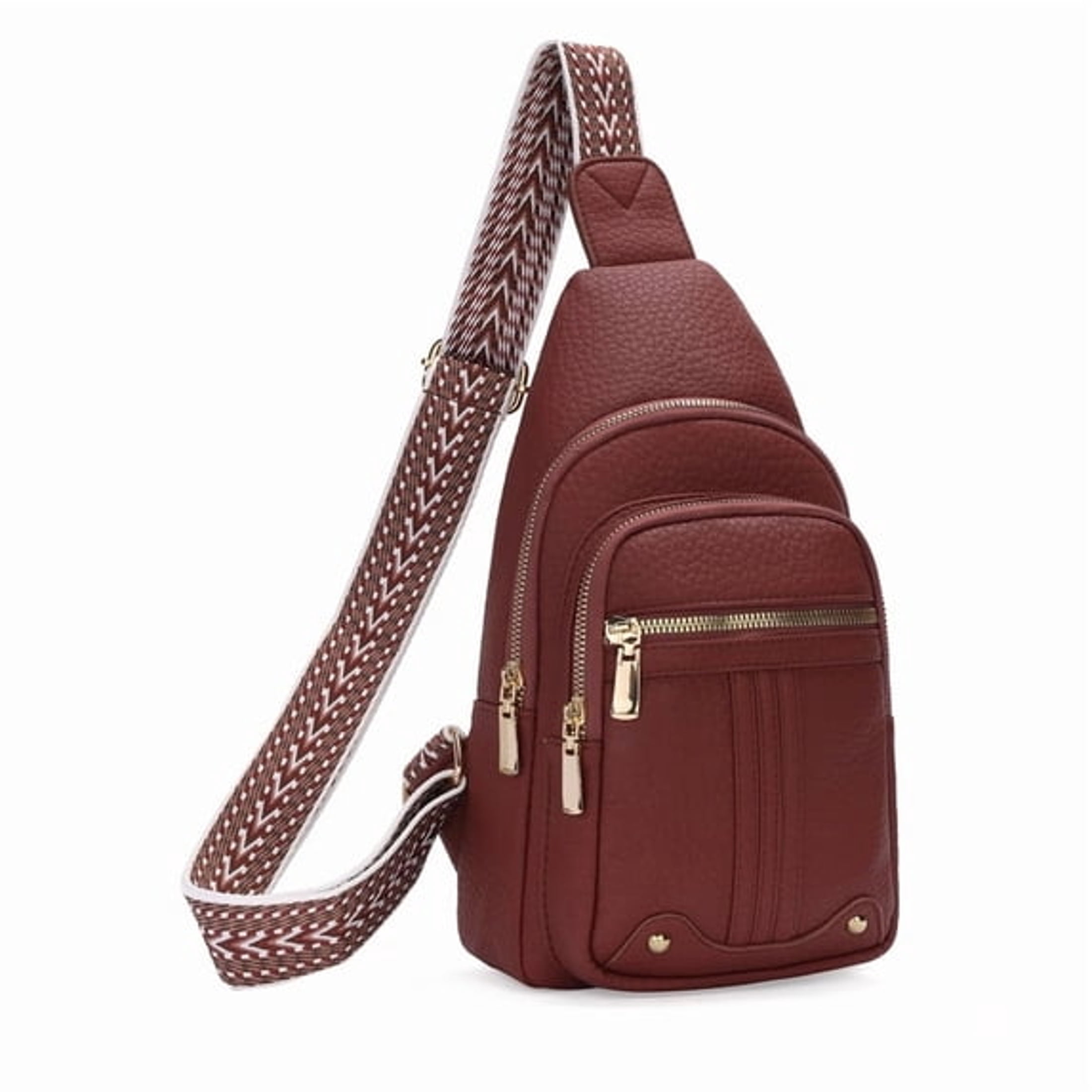 AOMRCOL Sling Bag Crossbody Bags for Women Vegan Leather Fanny Pack ...