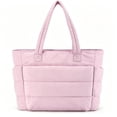 AOMRCOL Tote Bag for Women,Lightweight Puffy Tote Bag with Compartments ...