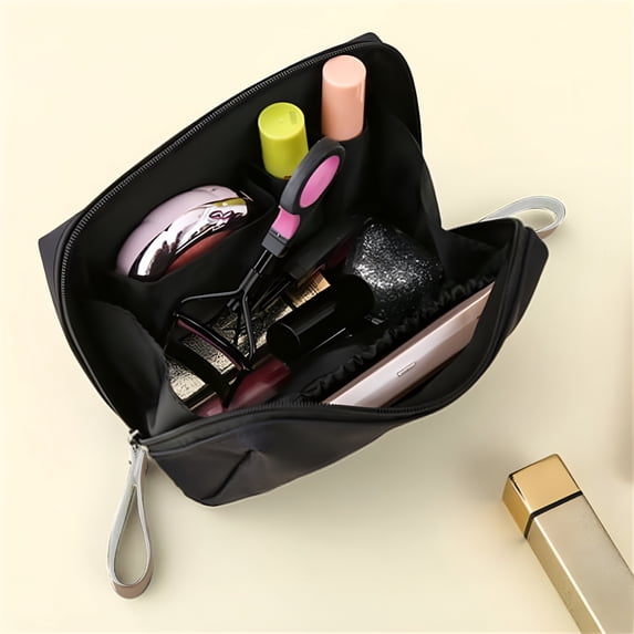 AOMRCOL Travel Makeup Bag Small - Mini Cosmetic Pouch with Zipper for ...