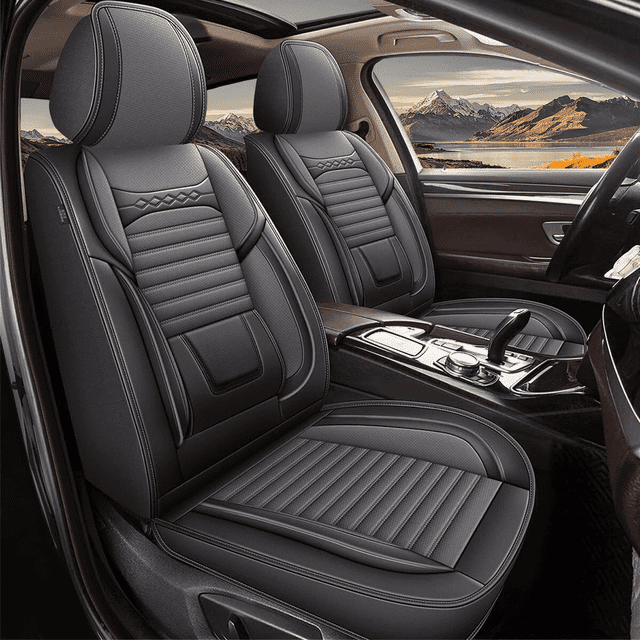 AOMSAZTO 2 Front Car Seat Covers for Mitsubishi Outlander Sport 2011 ...