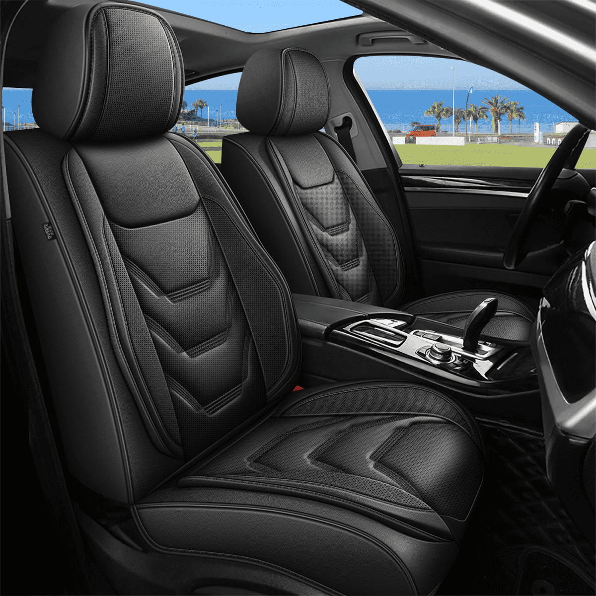 AOMSAZTO 2 Front Seat Car Seat Covers Fit for Buick Regal 2011-2017 ...