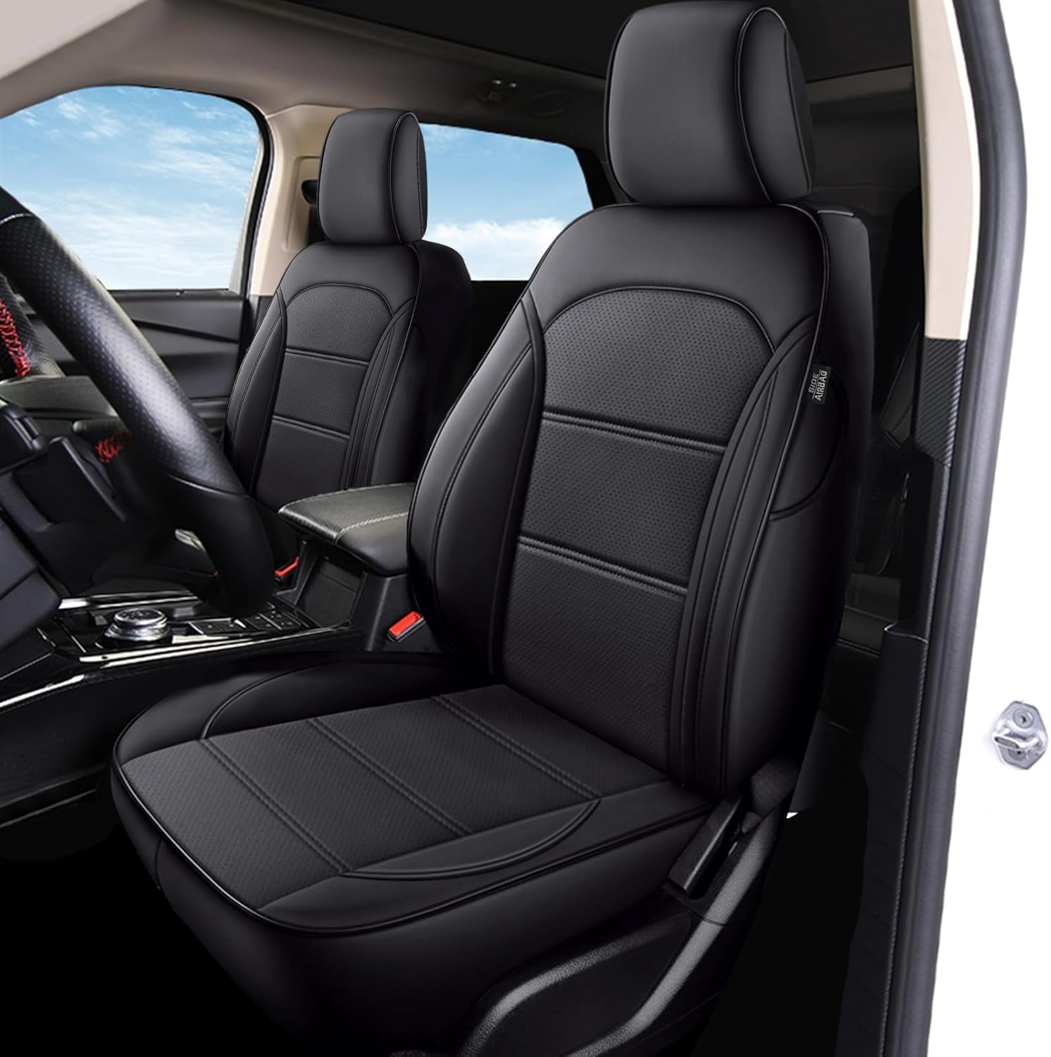 AOMSAZTO 7 Seats Car Seat Covers Full Set Ford Explorer Seat Covers ...