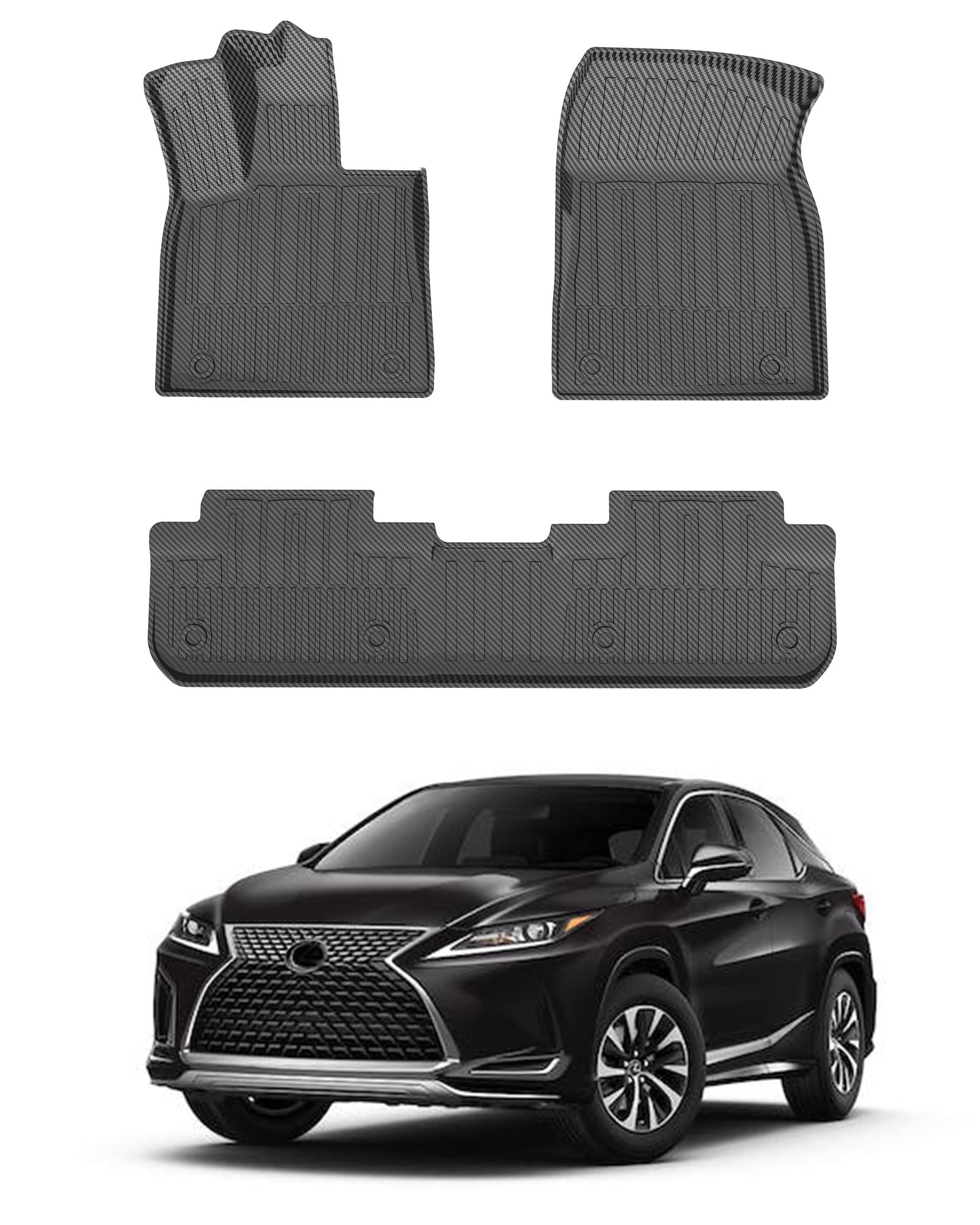 AOMSAZTO Car Floor Mats For Lexus RX350/RX450h 2016-2022 All Weather ...