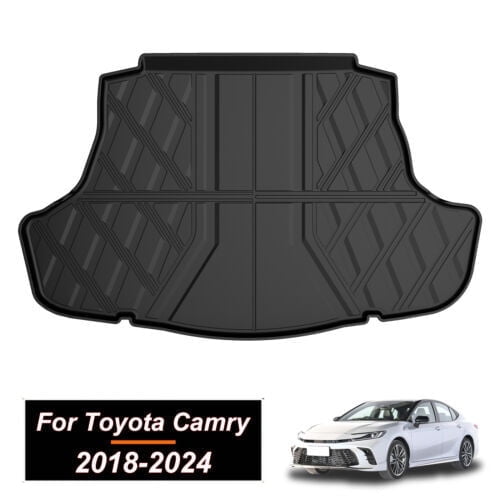 AOMSAZTO Car Rear Trunk Mat Custom Fit for Toyota Camry 2018-2024 All ...