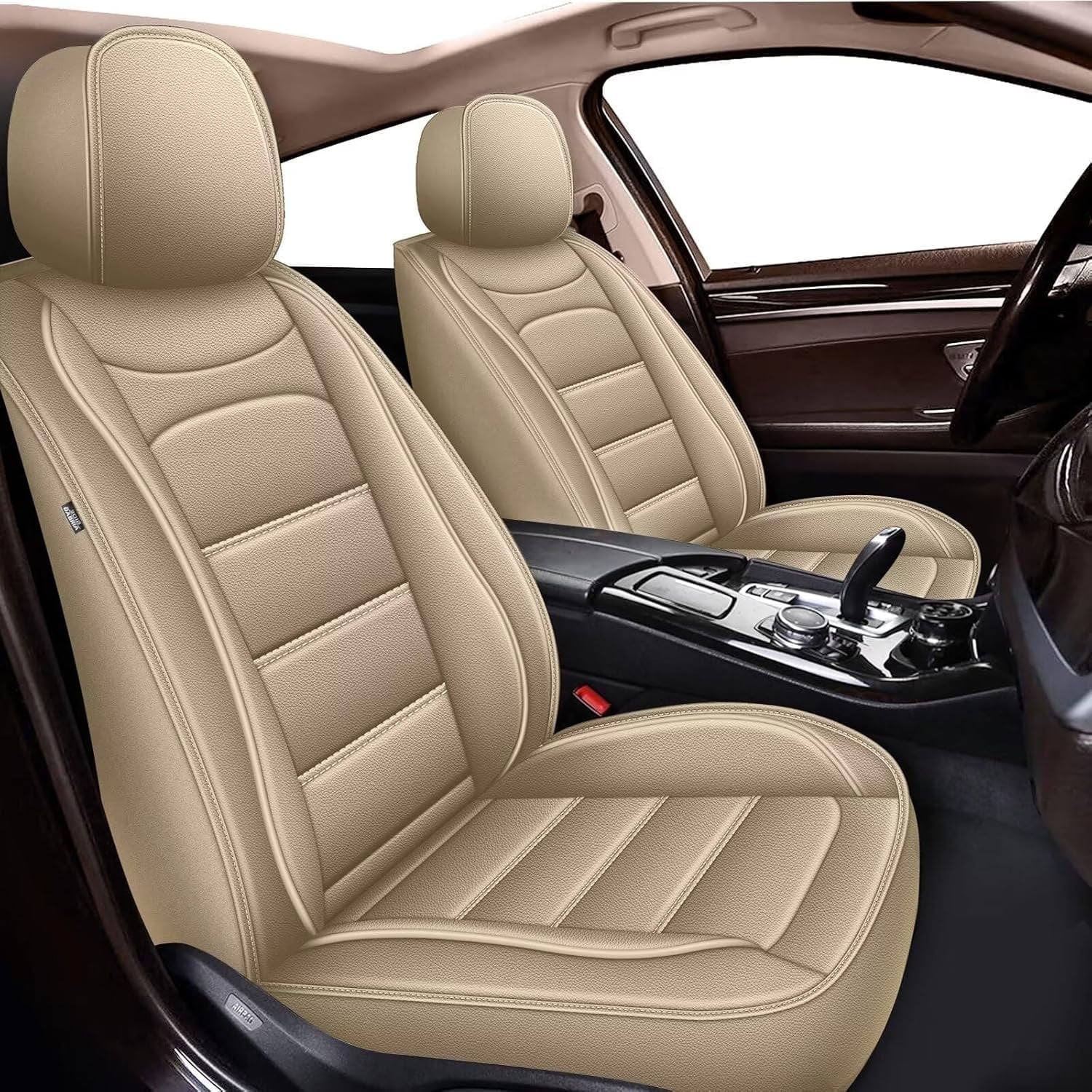 AOMSAZTO Car Seat Cover Apply To Front Seat Universal Sedan SUV Truck ...