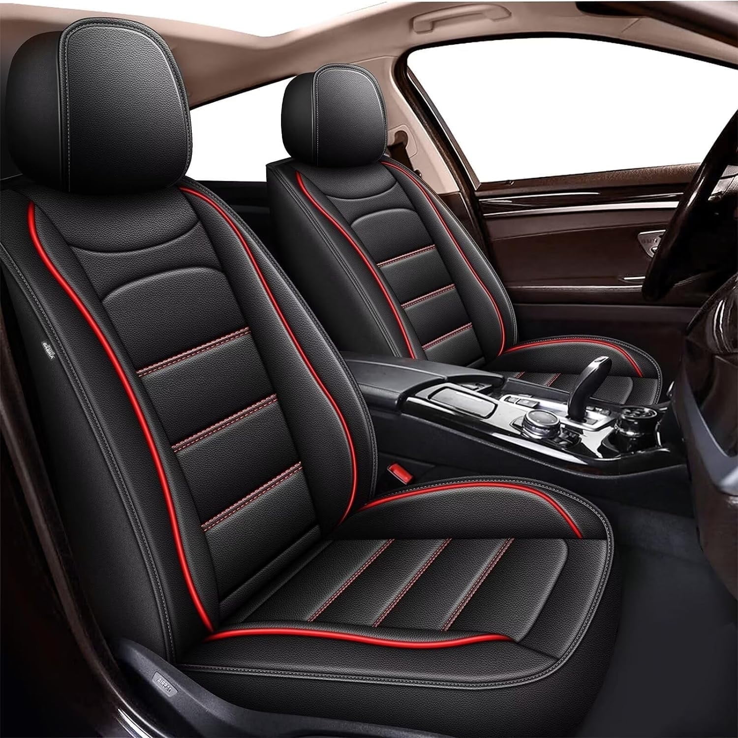 AOMSAZTO Car Seat Cover Apply To Front Seat Universal Sedan SUV Truck ...