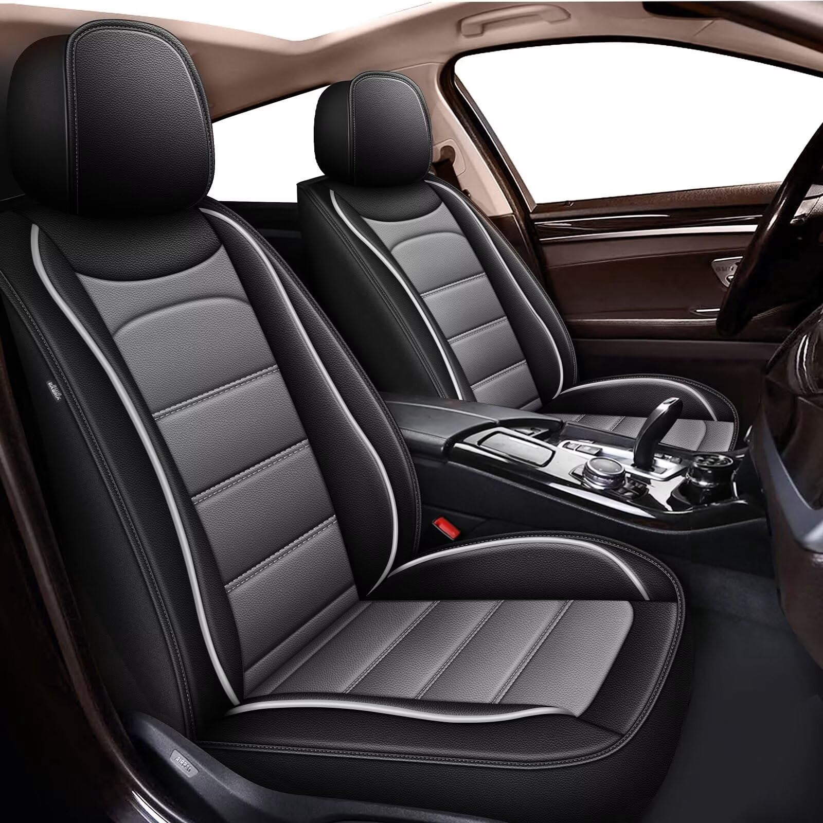 AOMSAZTO Car Seat Covers Fit for Subaru Crosstrek 2016-2025 Faux ...
