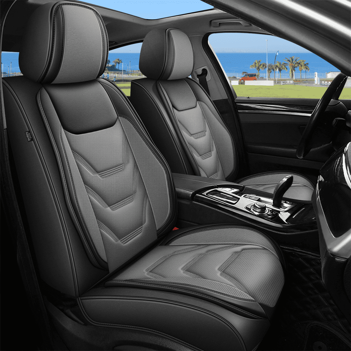 AOMSAZTO Car Seat Covers Full Set Fit for Audi Q3 2015-2024: 5 Seat ...