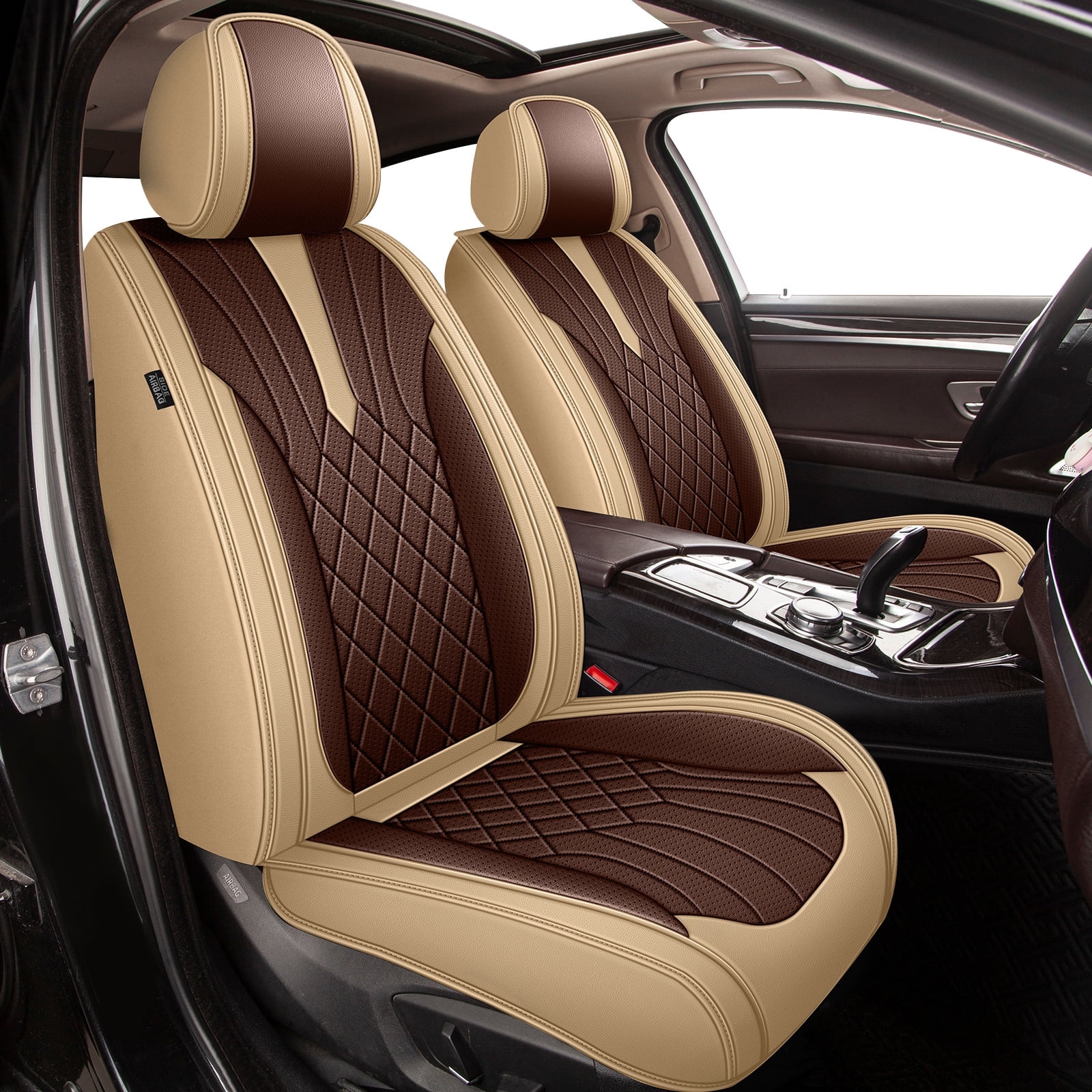 AOMSAZTO Car Seat Covers for Mitsubishi Lancer 2012-2017, Breathable ...