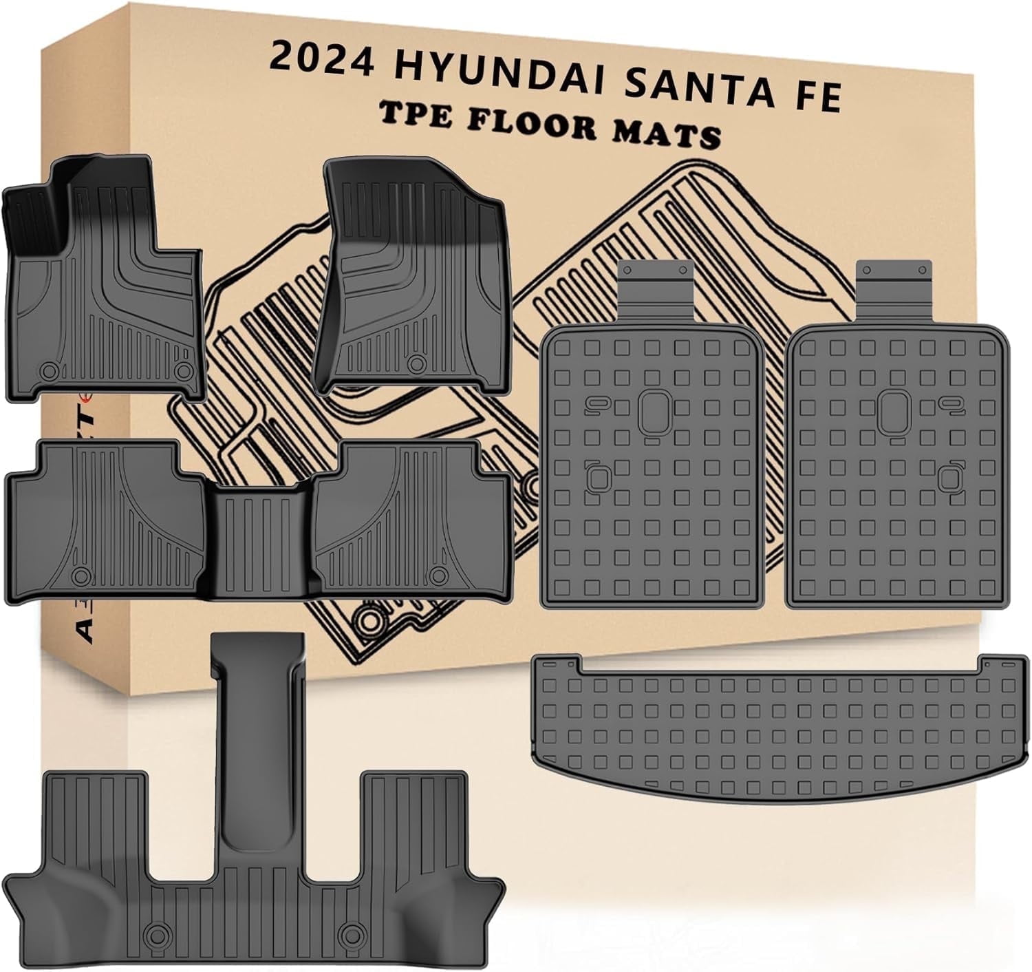 Inspiring Floor Mats For Hyundai Santa Fe Images