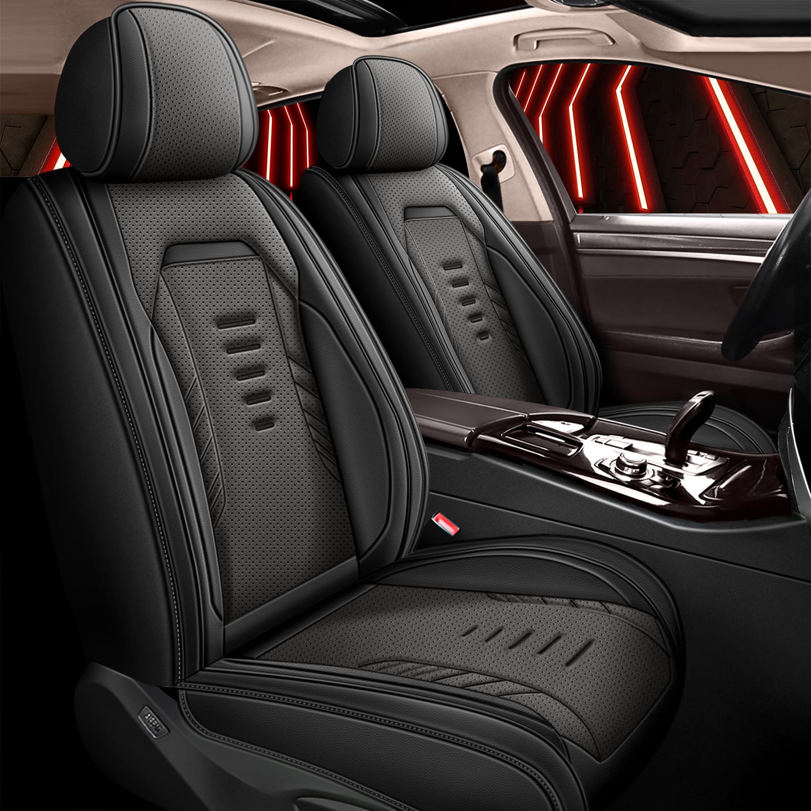 AOMSAZTO Full Set Seat Covers for Volvo XC40 2019-2025, Breathable ...