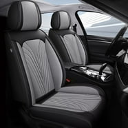 NINTE Universal 5-Seat Car Cover Set: Luxury PU Leather Cushions ...