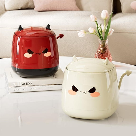 AOMXGD Desktop Trash Can Home Living Room With Lid Large Capacity ...