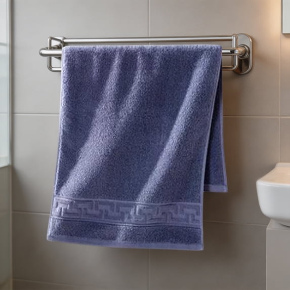 AOMXGD Minimalist Striped Border Cotton Towels, High Absorbent Quick ...