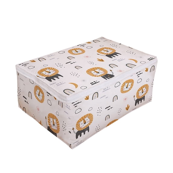 AOMXGD PEVA Printed Quilt and Garment Storage Pouch, Foldable Household ...