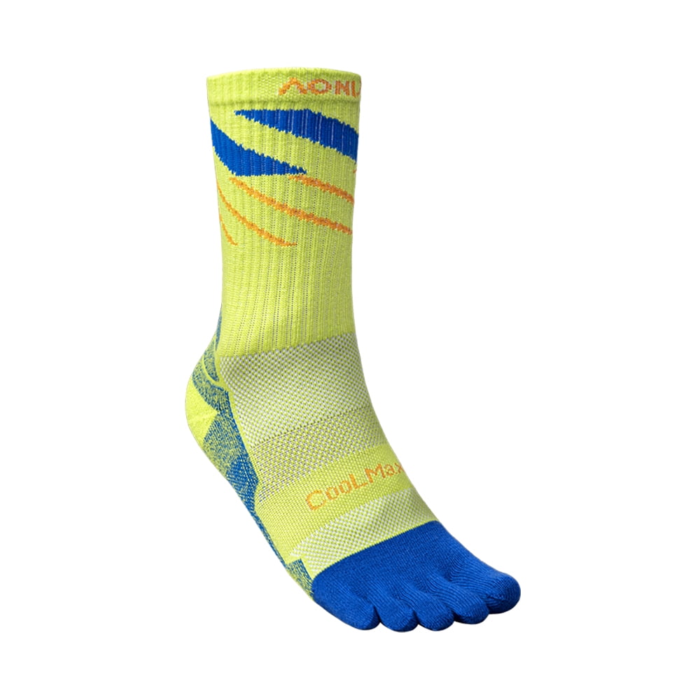 AONIJIE E4846 Sports Long Five-finger Socks Warm and Breathable Terry ...