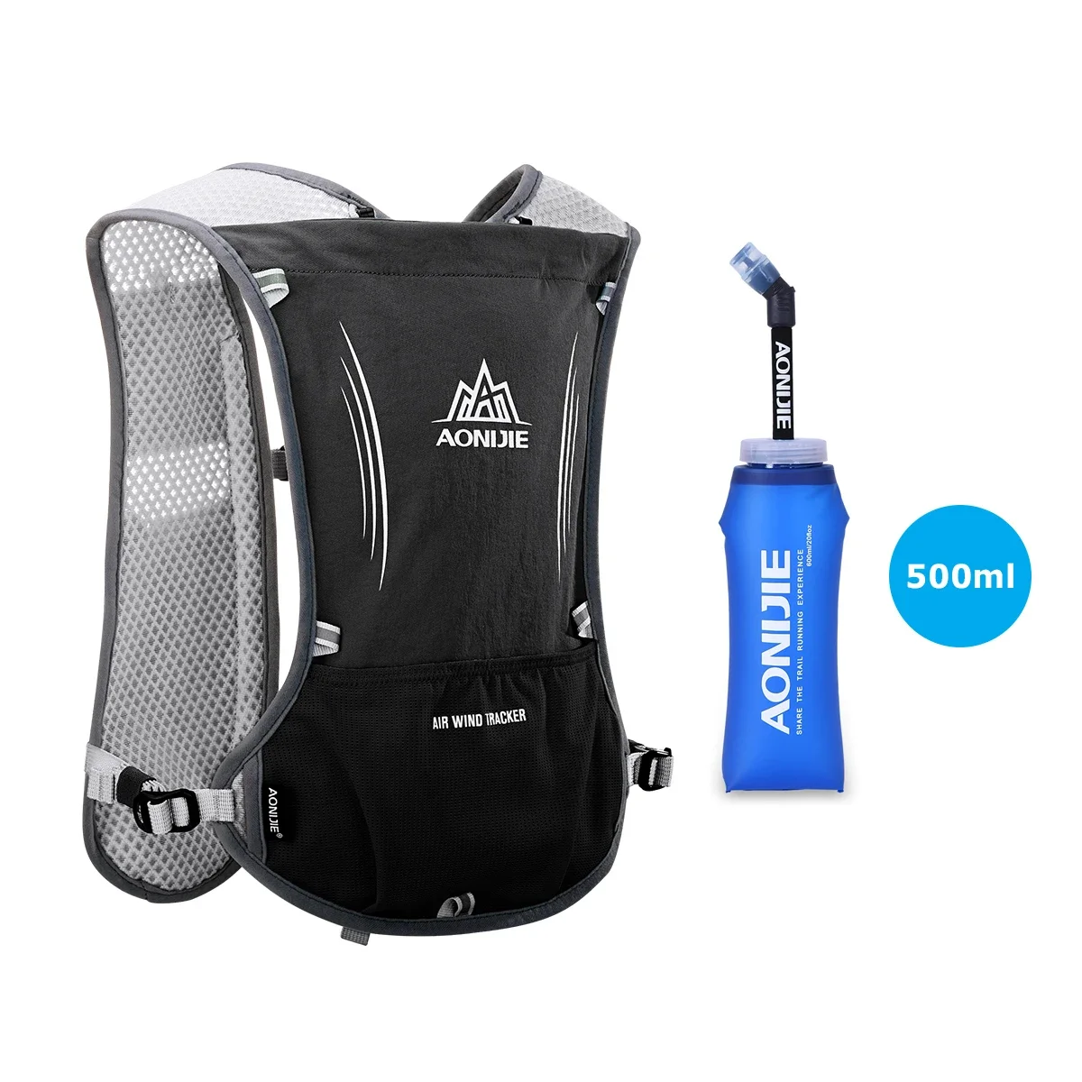 AONIJIE E913S 5L Hydration Backpack Rucksack Bag Vest Harness For 1.5L ...