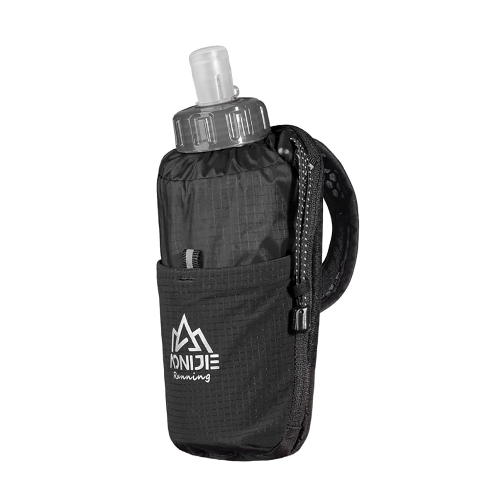 AONIJIE Handheld Soft Water Bottle Collapsible for Running with 450ml ...