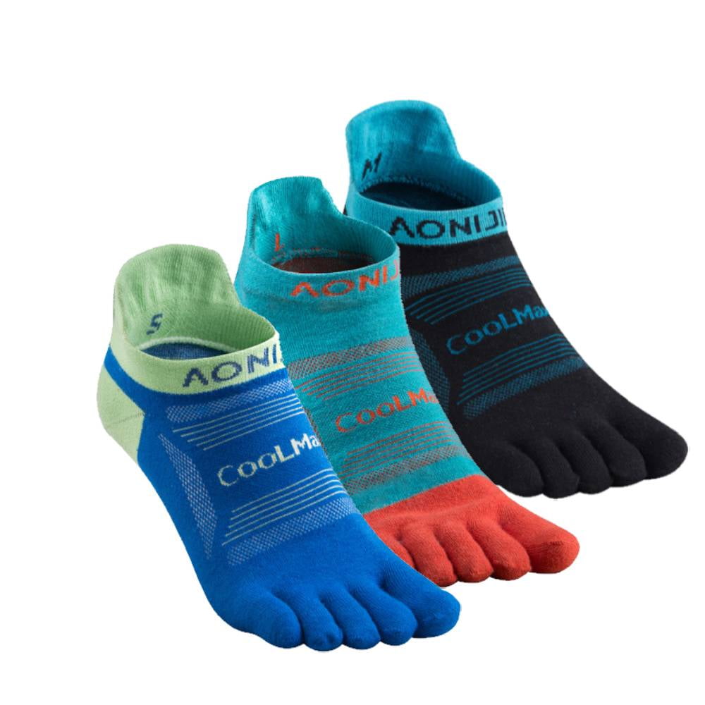 AONIJIE Toe Socks for Men and Women High Performance Athletic Running ...