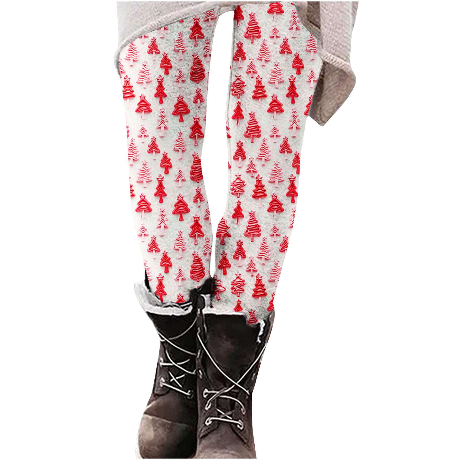 AOOCHASLIY Christmas Leggings for Women - Comfy Festive Holiday Themed ...