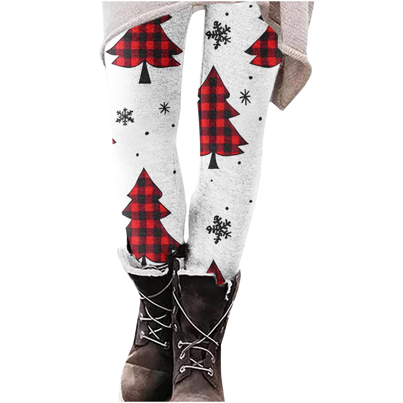 AOOCHASLIY Christmas Leggings for Women - Comfy Festive Holiday Themed ...