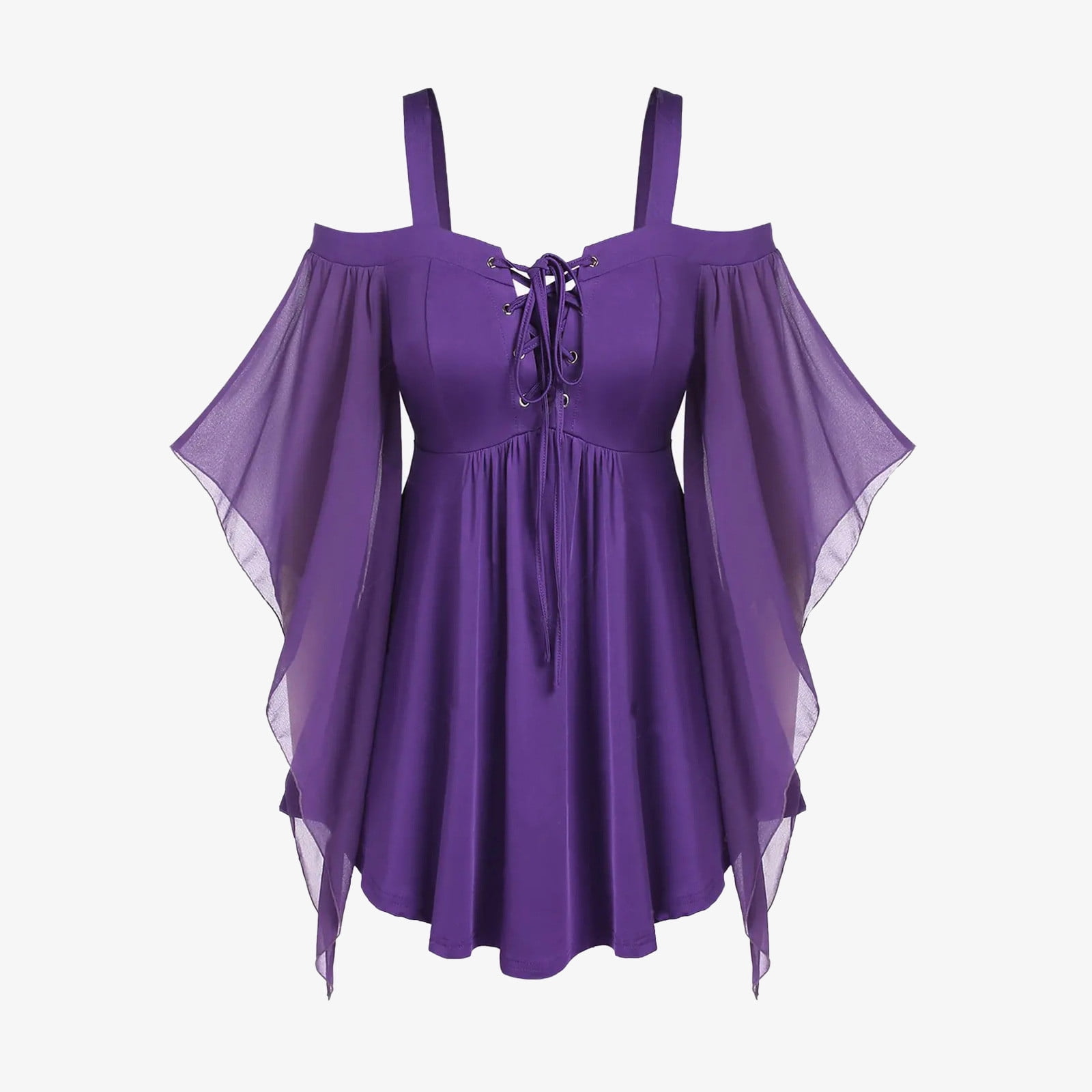 AOOCHASLIY Clothes Trendy Women Tops Women's V-neck Gothic Tees Short ...