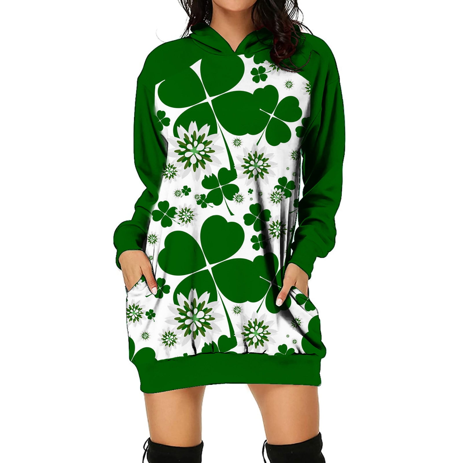 AOOCHASLIY Dresses for Women Summer Clothes St. Patrick's Day Women ...