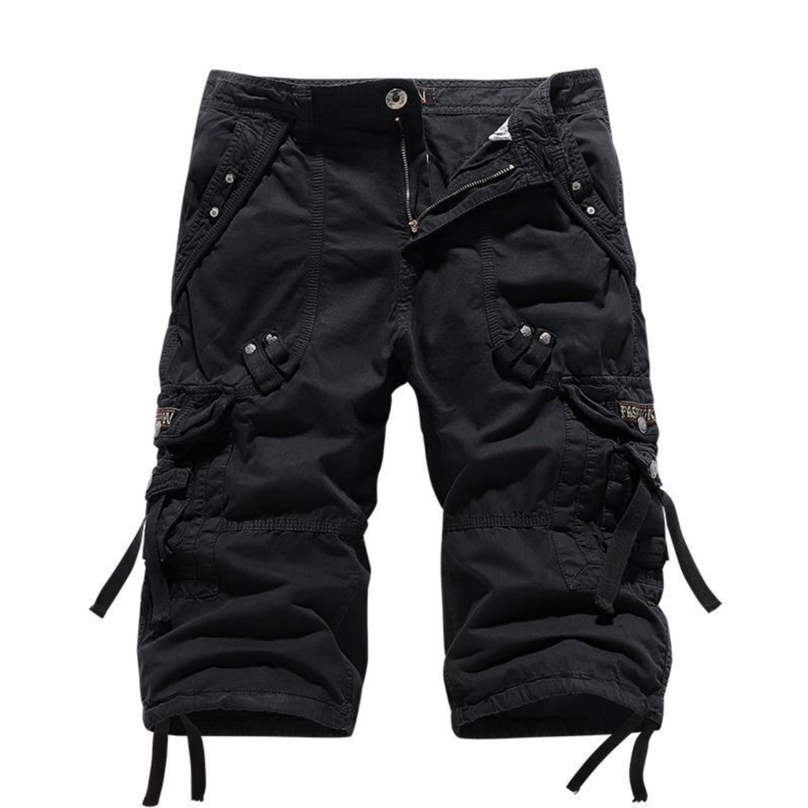 AOOCHASLIY Father's Day Gifts Men's Camo Cargo Shorts Relaxed Fit Multi ...