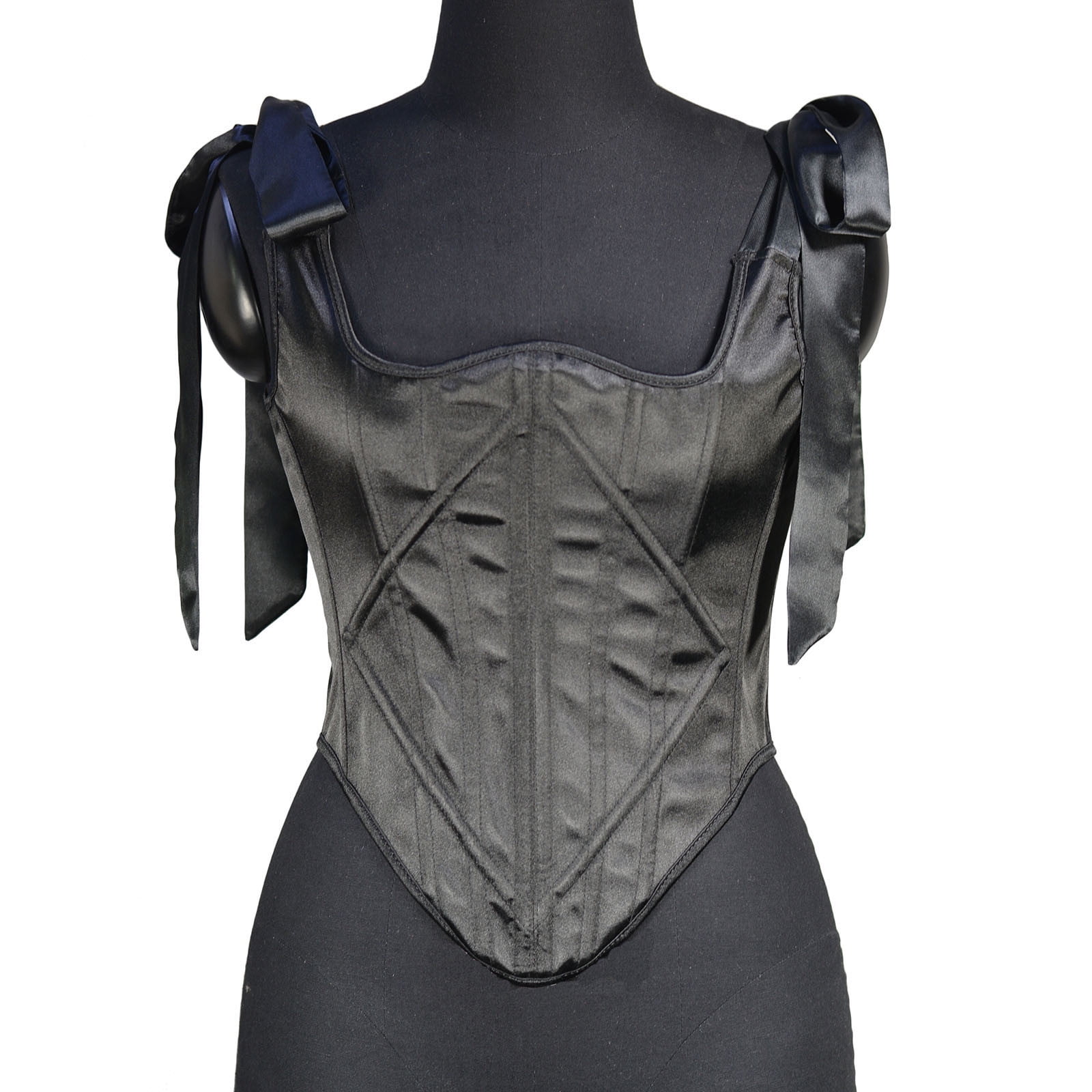 AOOCHASLIY Full Dress in Evening Women Casual Eyelet Lace-up Floral ...