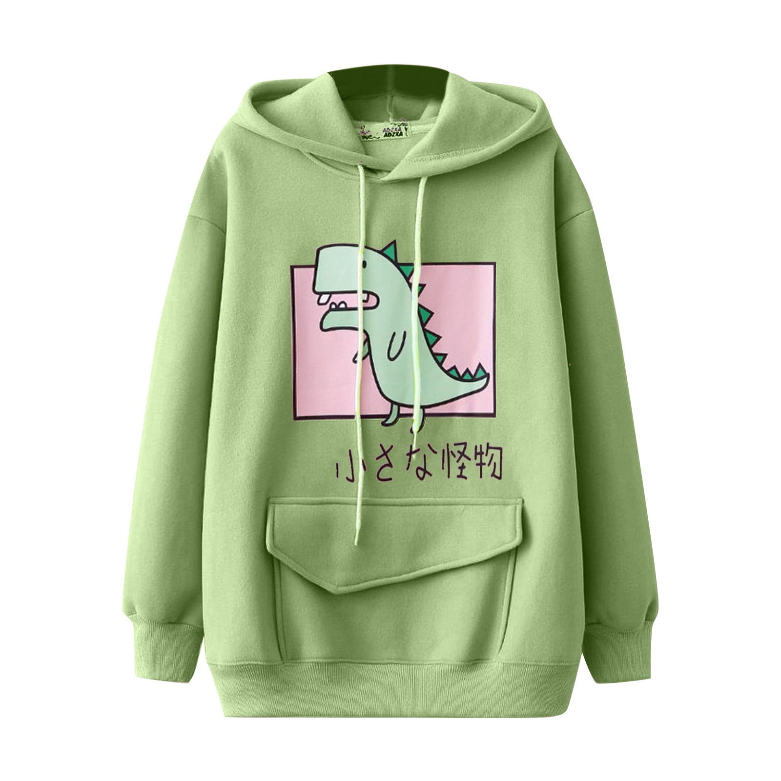 AOOCHASLIY Hoodies for Women Casual Animal Cute Emo Dinosaur Shirt ...