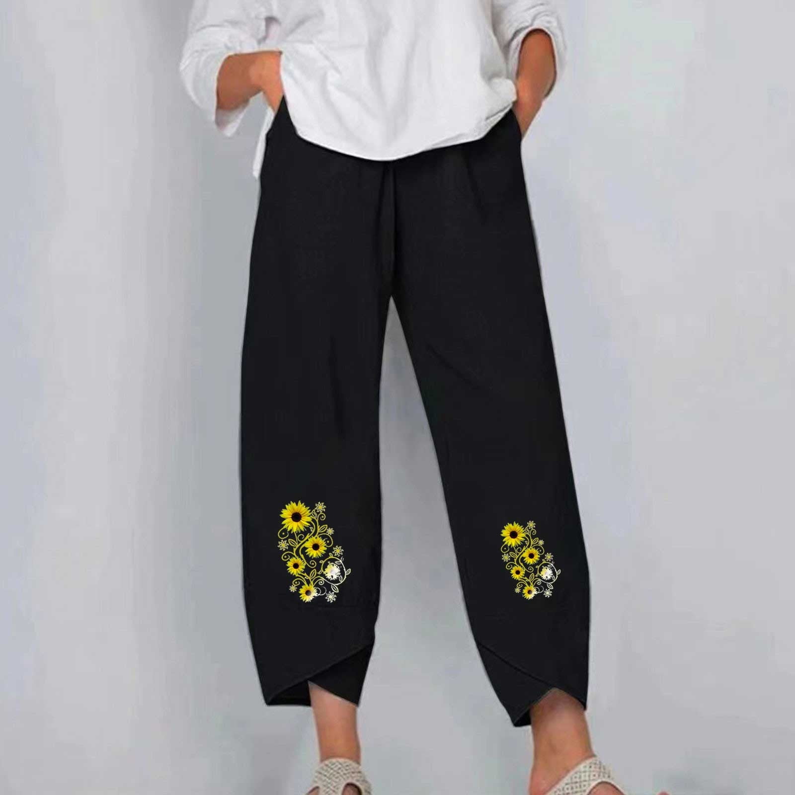 AOOCHASLIY Long Pants Clearance Womens New Pants Design Sense Of Casual ...
