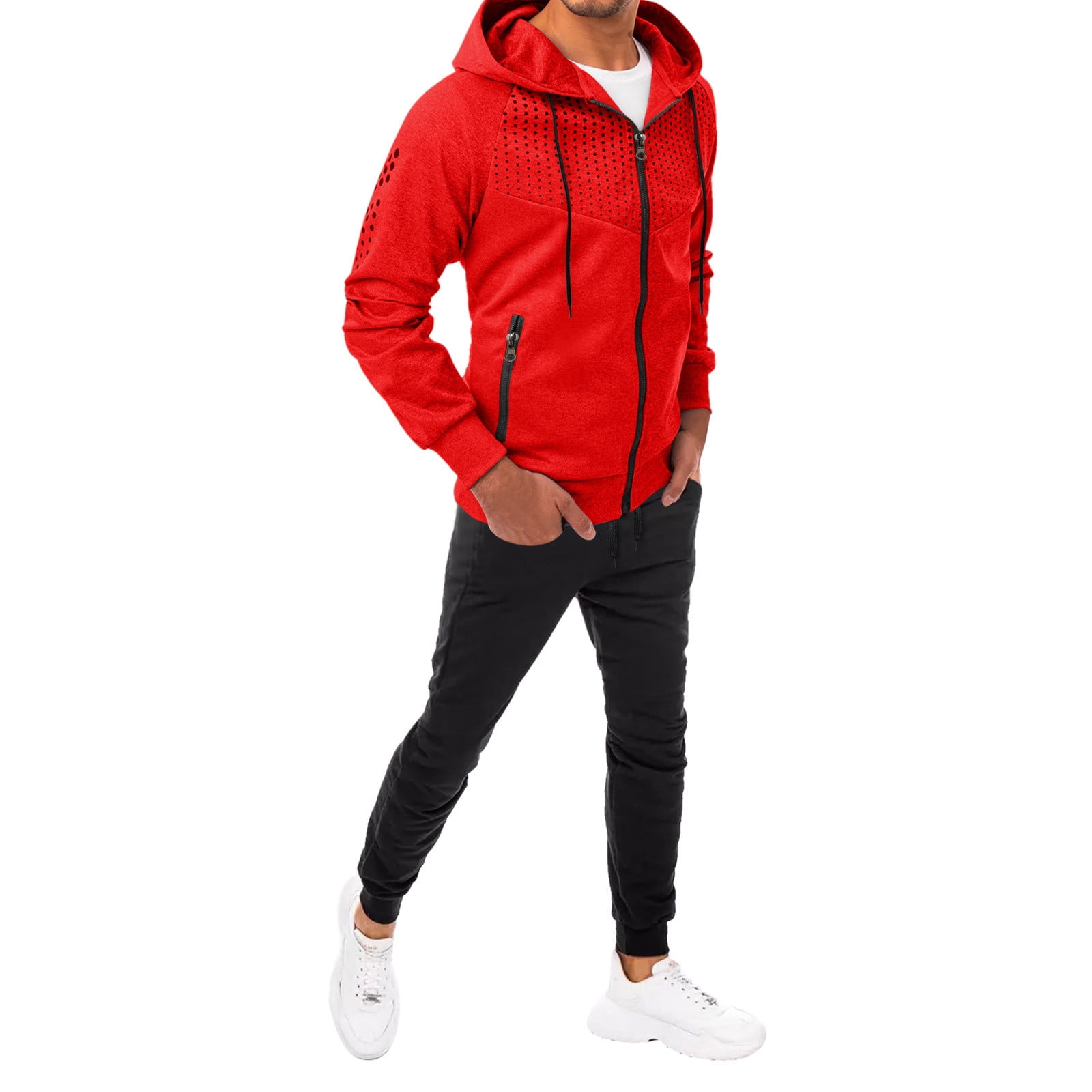 Aoochasliy Mens Sweat Suits Sets Clearances Jogging Suits 2 Piece Casual Short Sleeve Tee Shirts