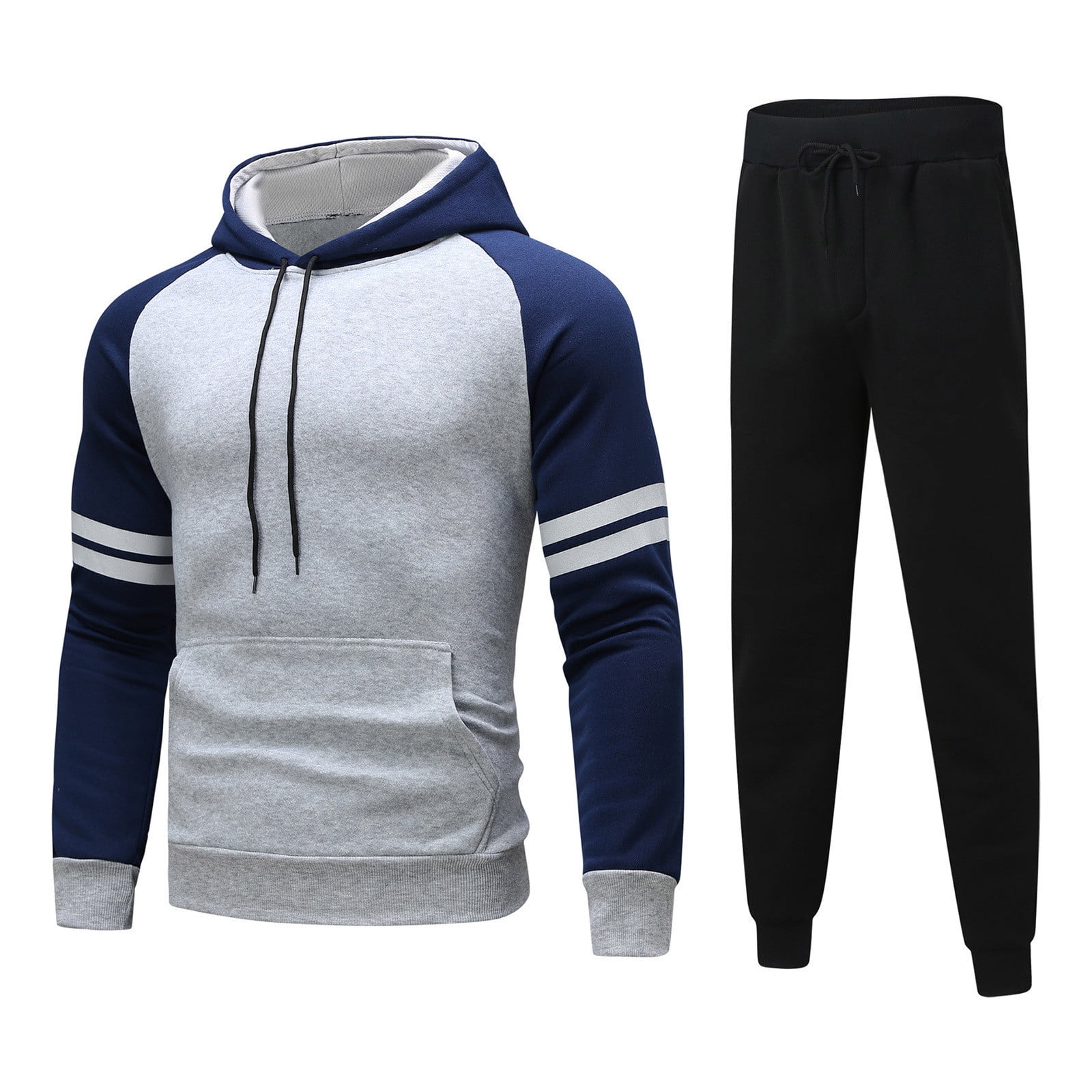 AOOCHASLIY Mens Sweat Suits Sets Clearances Jogging Suits 2 Piece ...