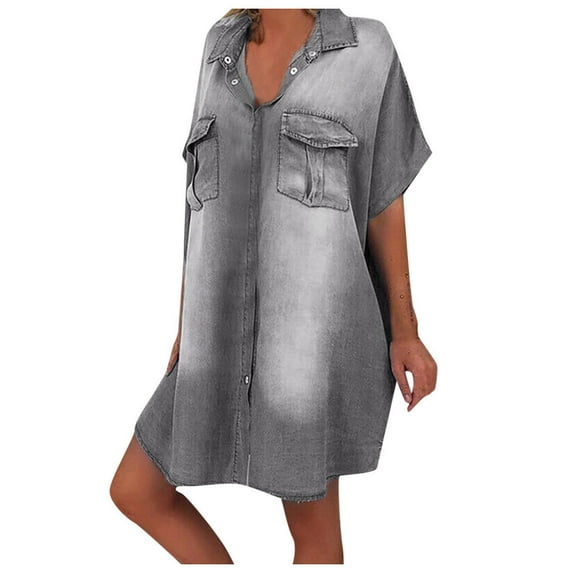 AOOCHASLIY Summer Clothes Womens Dresses Women's Plus Size Asymetric ...